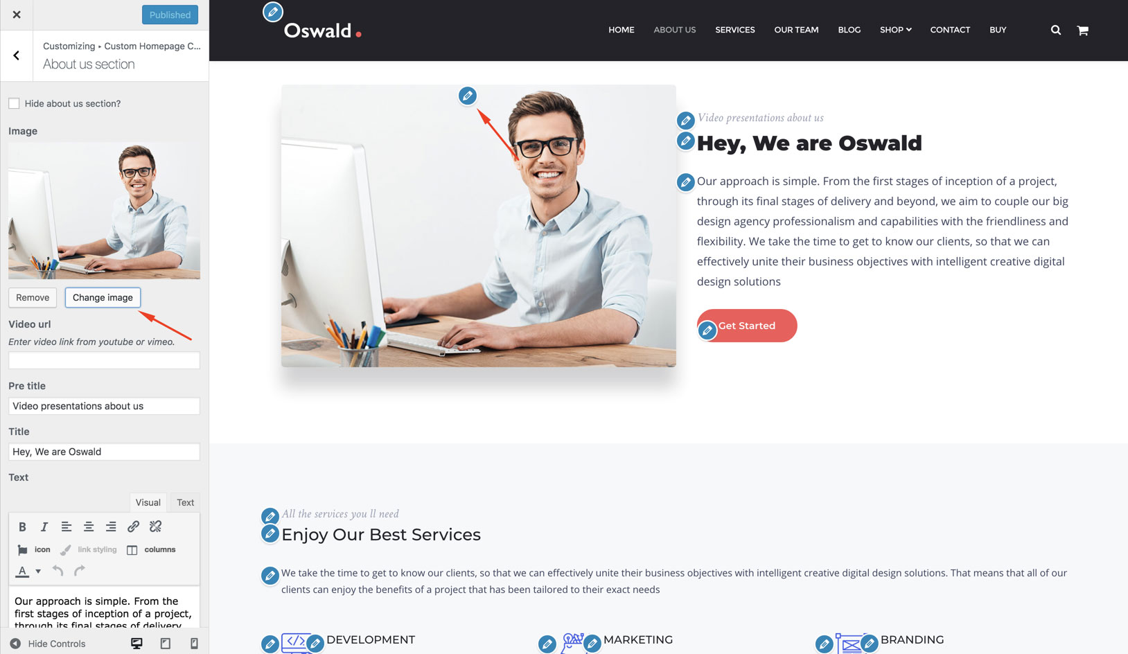 Oswald Lite – Free WordPress Theme – Documentation